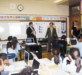Vacca introduces technology for P.S. 108 – Bronx Times