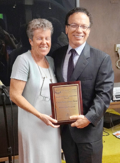 Preston Center of Compassion honors Councilman Jimmy Vacca for years of ...