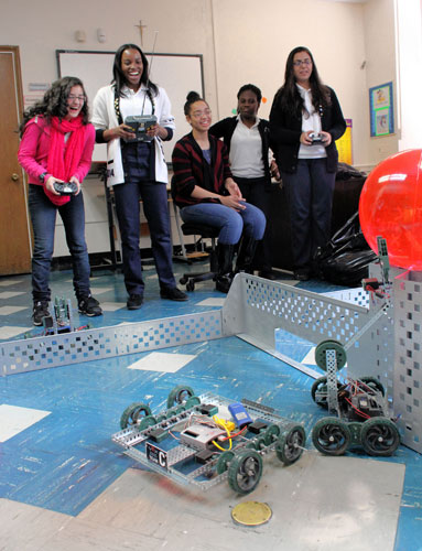 St. Catharine Academy’s robotics team headed to state championship ...