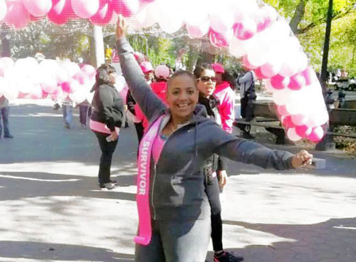 Breast cancer survivor shares story of survival and determination ...