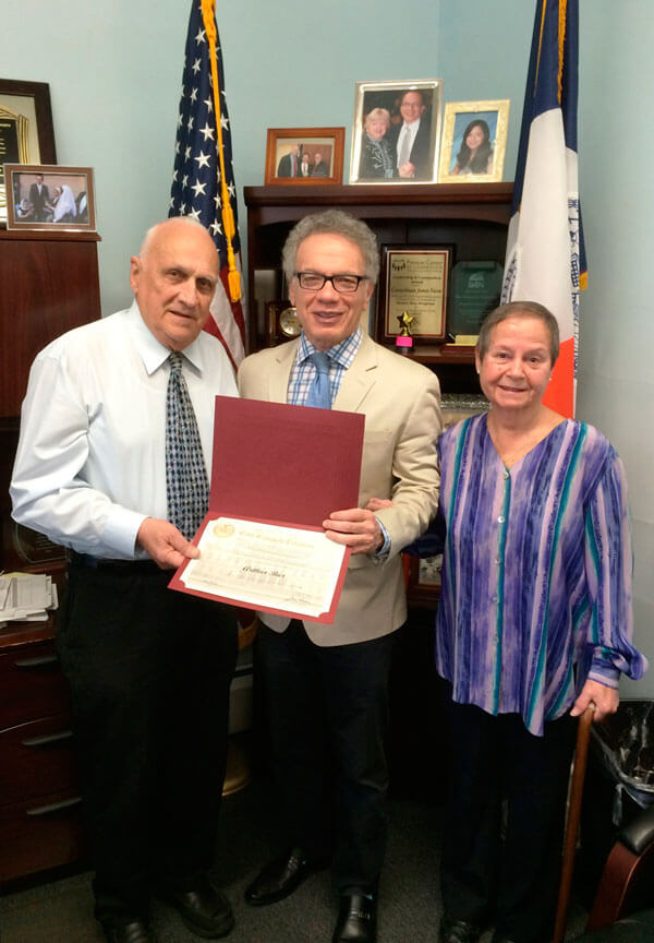 Vacca Honors Arthur Bier – Bronx Times