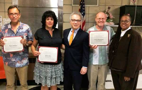 Vacca Honor Middletown Plaza Staff – Bronx Times