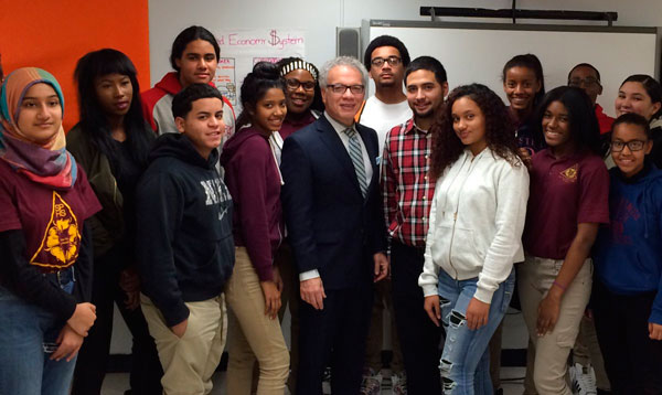 Vacca Teaches Schulyerville Prep Students – Bronx Times