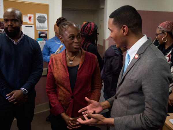 Torres, McCray Tour Marsha’s House – Bronx Times