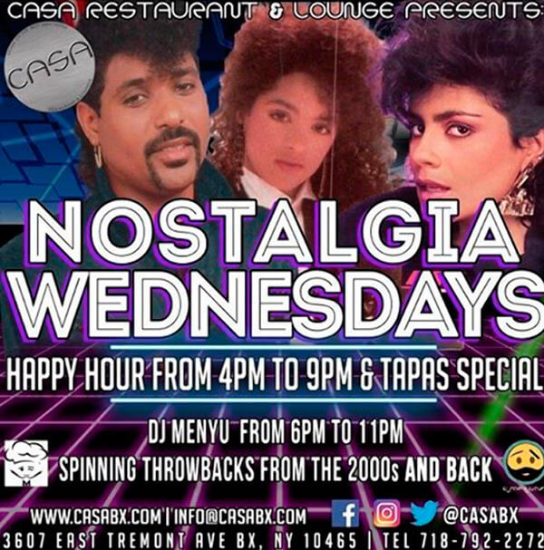 CASA Lounge introduces ‘Nostalgia Wednesdays’ – Bronx Times
