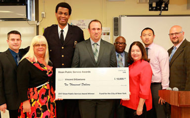DiGaetano Honored At Sloan Awards – Bronx Times