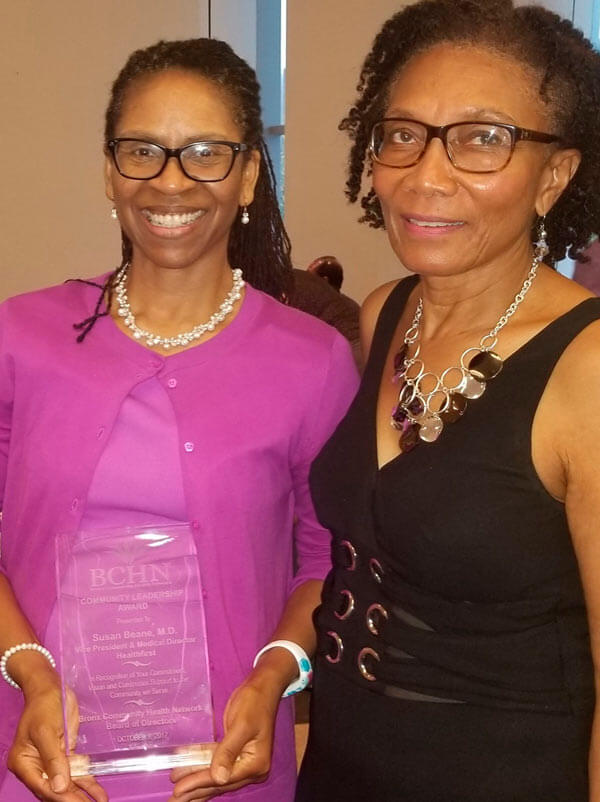 BCHN Honors Healthfirst’s Dr. Beane – Bronx Times