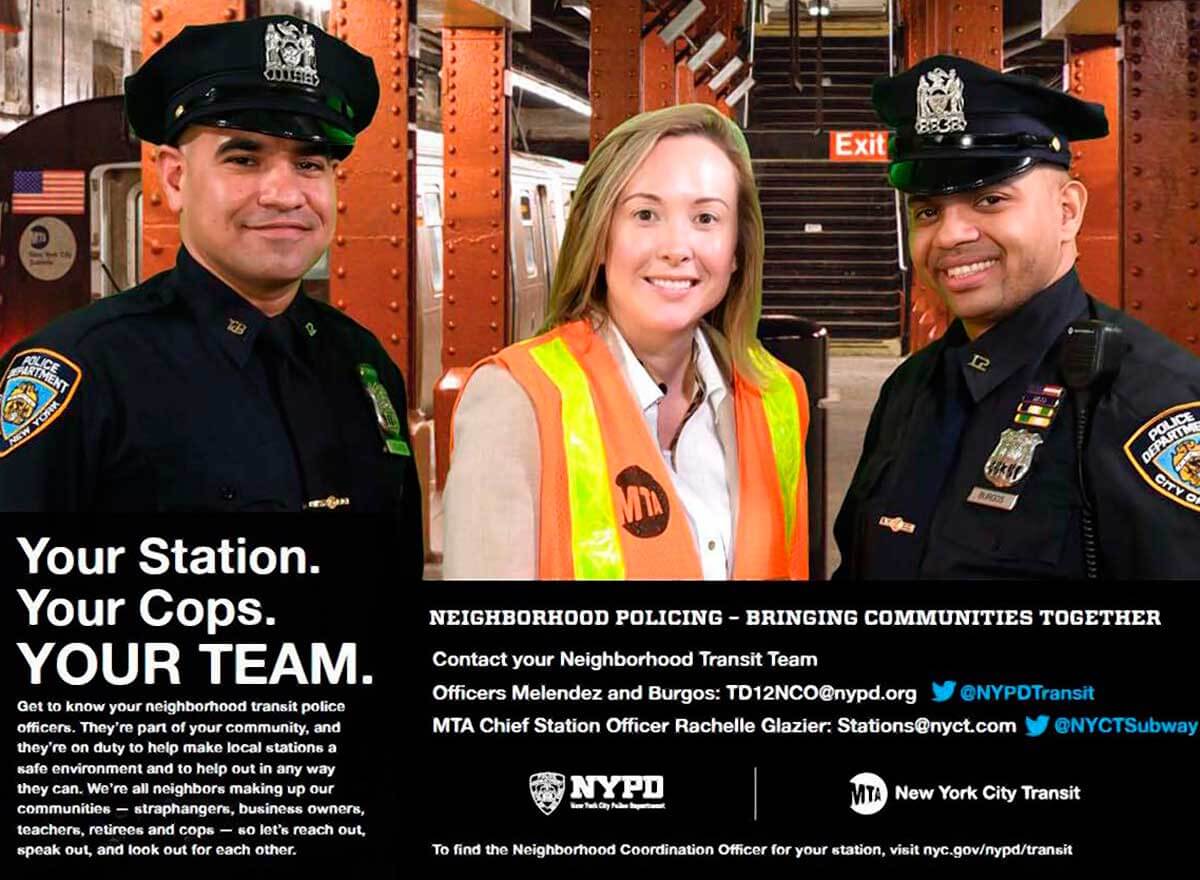 NCOs to tackle subway crime – Bronx Times