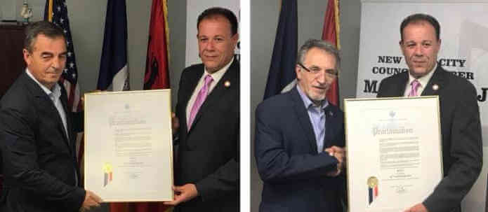 Gjonaj Commemorates RTV21 Anniversary – Bronx Times