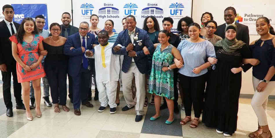 UFT Honors Extraordinary Graduates – Bronx Times