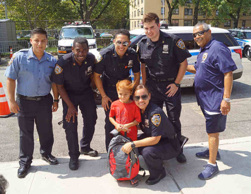 43rd Pct. Hosts Back To School Giveaway – Bronx Times