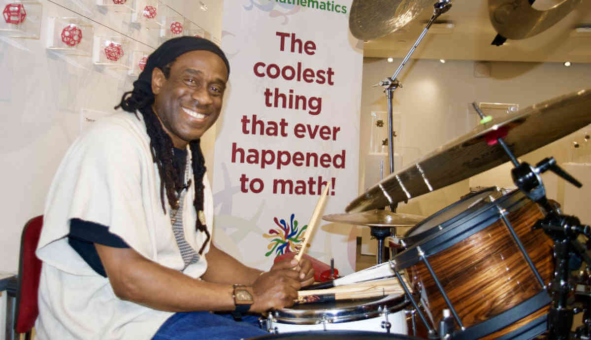 Living Colour’s Will Calhoun Rocks Out At MoMath – Bronx Times