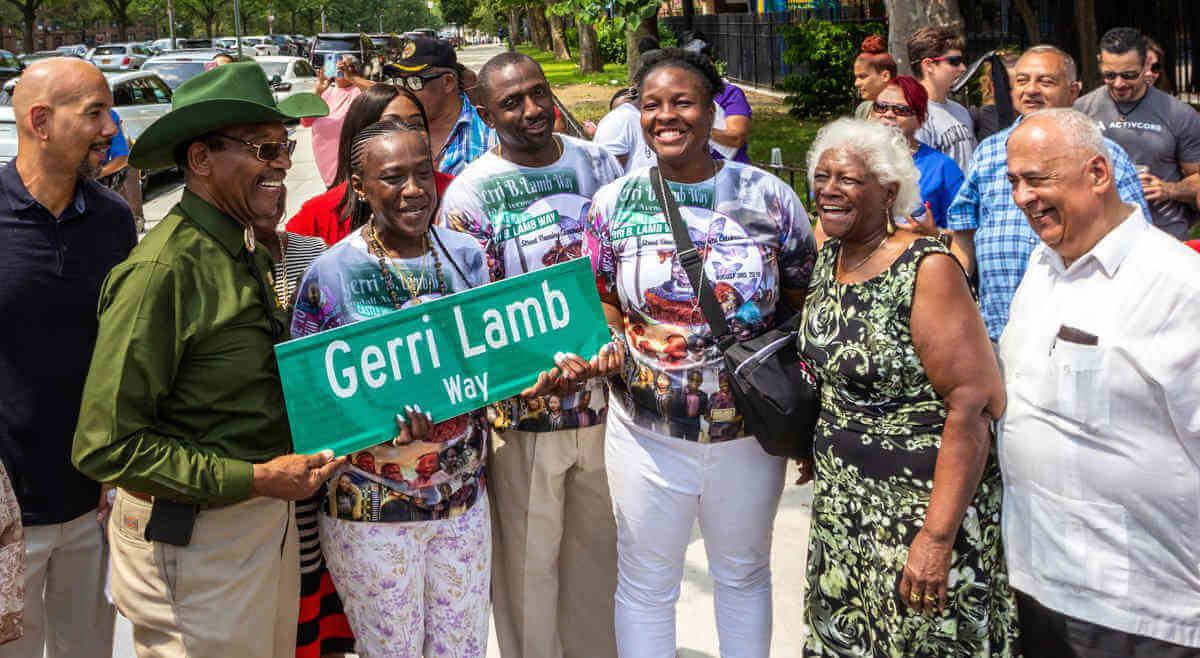 Gerri Lamb immortalized during Castle Hill street co-naming – Bronx Times