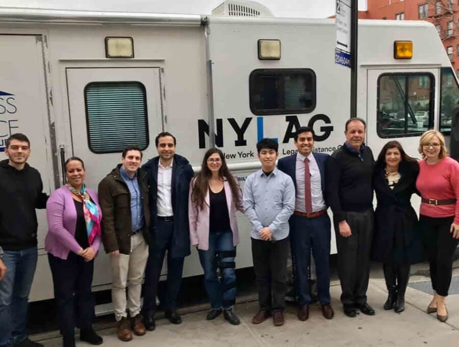 New York Legal Assistance Group, Gjonaj provide legal aid – Bronx Times