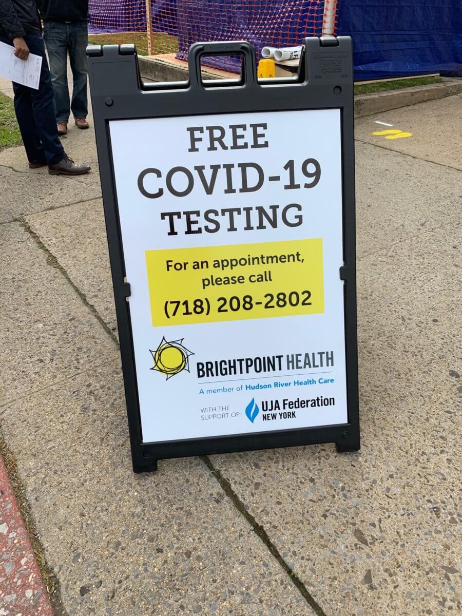 Brightpoint Health and UJA offer pop-up COVID-19 testing in the Bronx ...