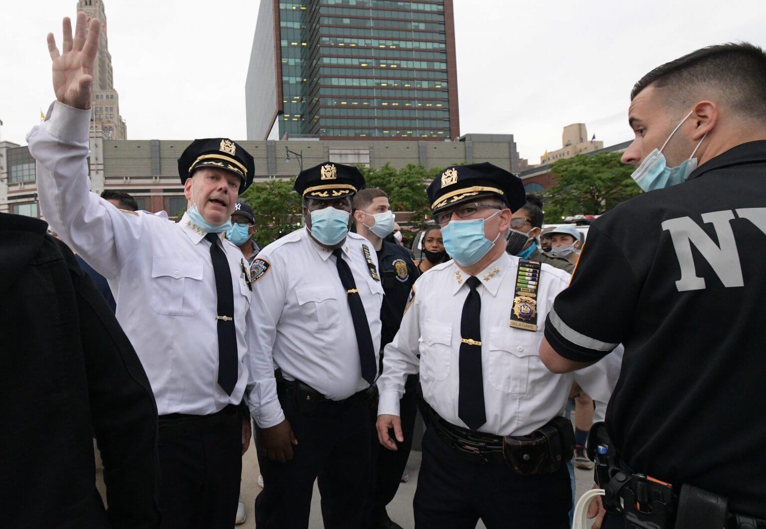 Three ranking chiefs of color promoted to new positions as NYPD seeks ...