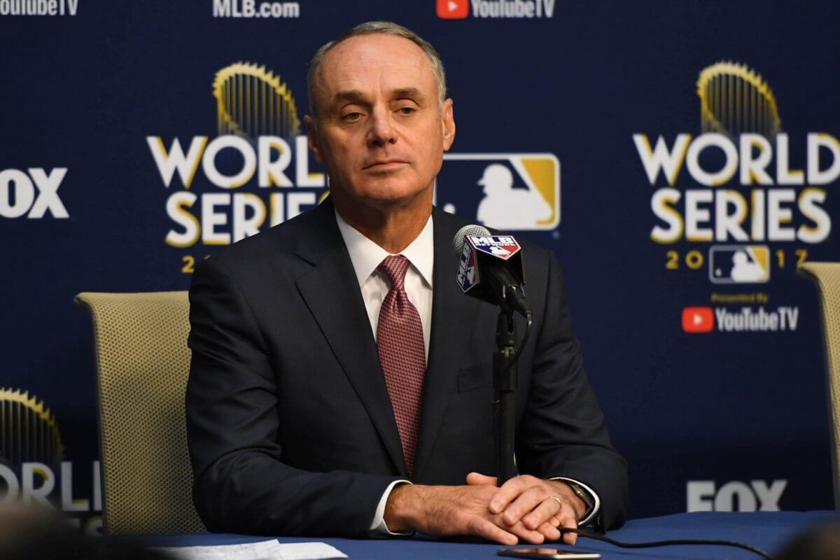 If Rob Manfred, owners are ‘100%’ committed to starting 2020 MLB season ...