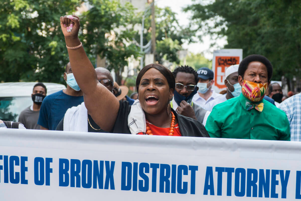 Bronx politicians, police and residents march against spate of gun ...