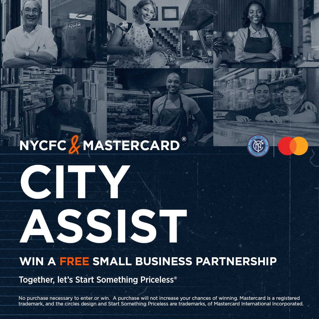 NYCFC/Mastercard launch program to award official club partnership to ...