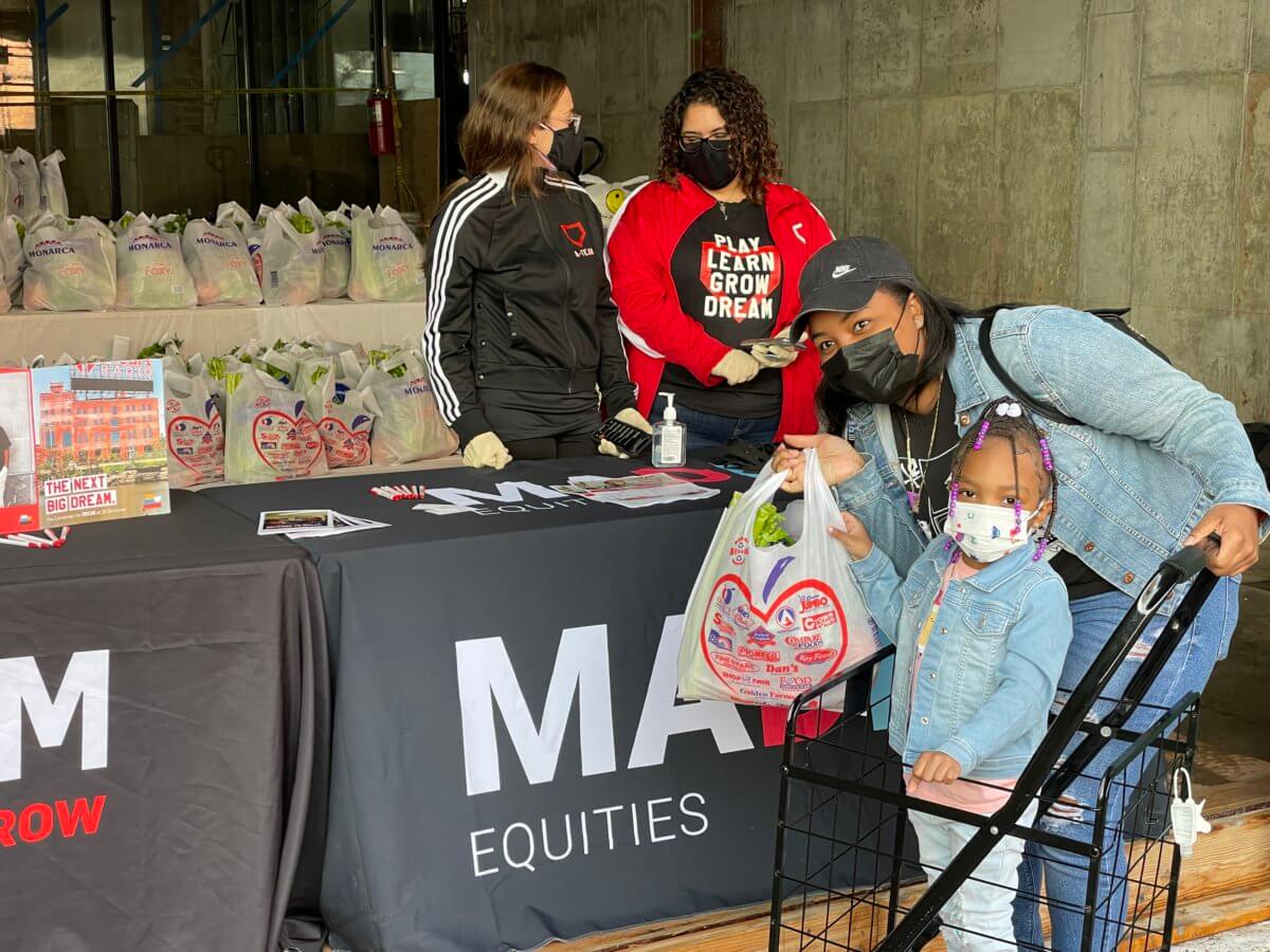 Maddd Equities and DREAM distribute food to south Bronx families ...
