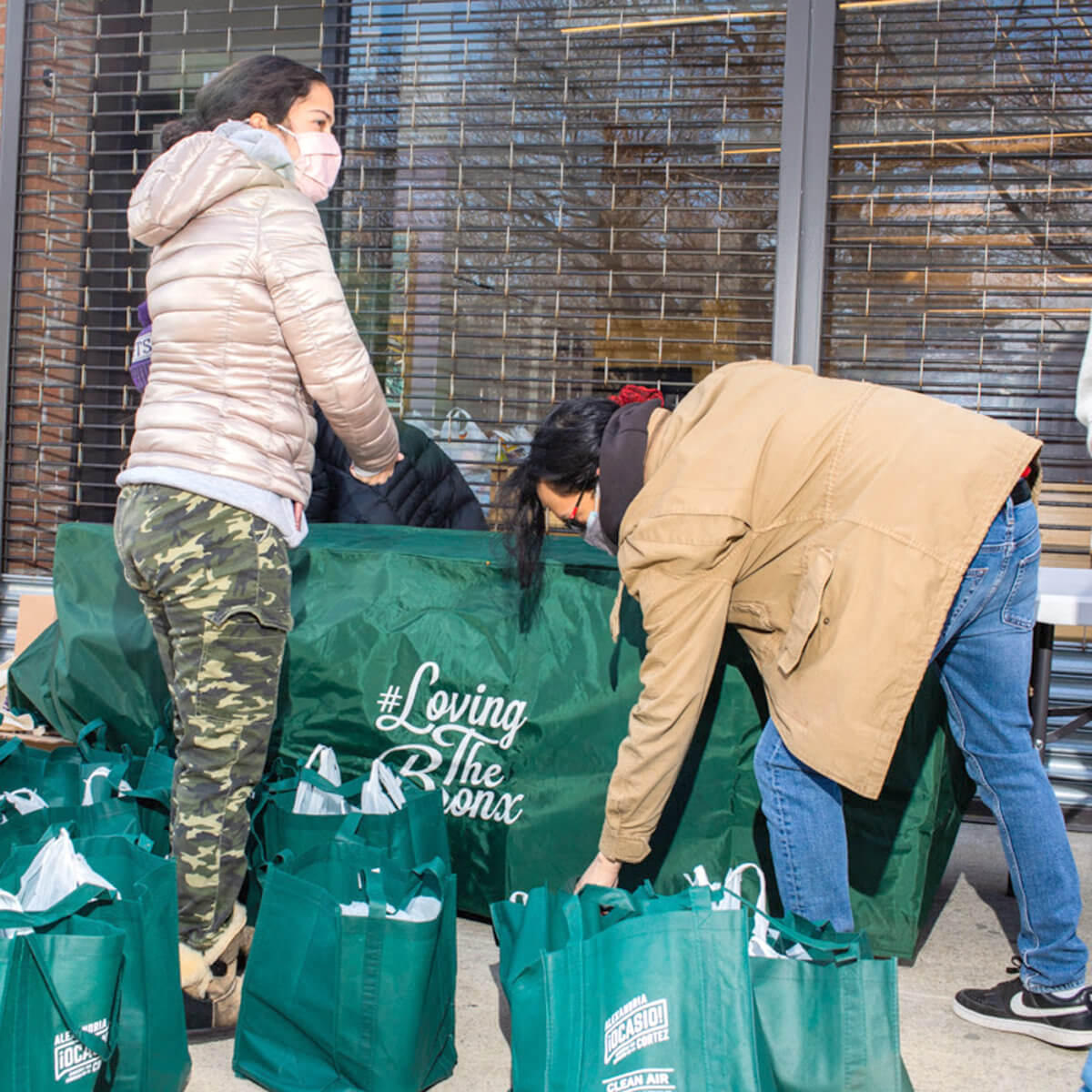 AOC Campaign, Loving The Bronx, and Giving Friends Give Back to the ...