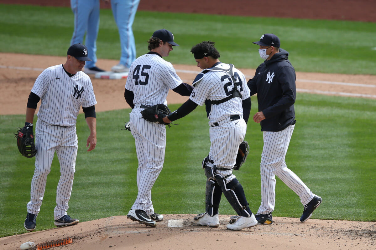 Emotional Yankees Bronx Opening Day with fans dampered by loss to Jays ...