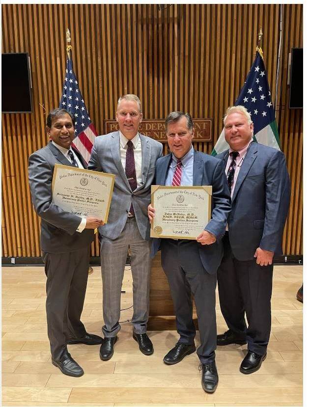 Jacobi Hospital doctors appointed honorary NYPD Police Surgeons – Bronx ...