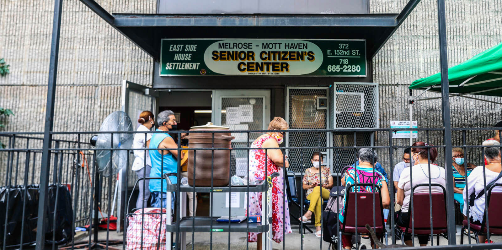Elected officials call out dangerous conditions at NYCHA Senior Center ...