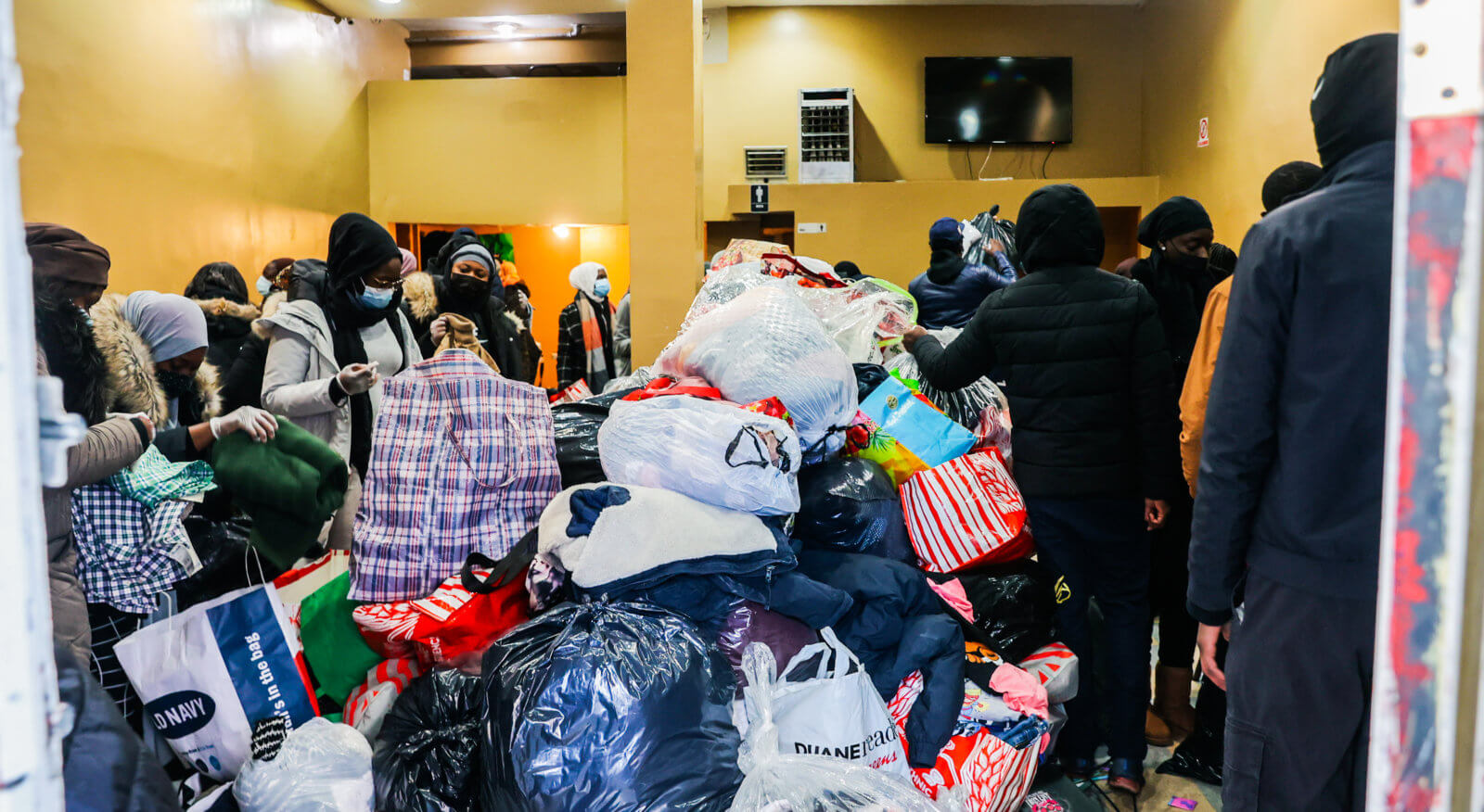 With an abundance of donations to fire victims, organizers urge ...