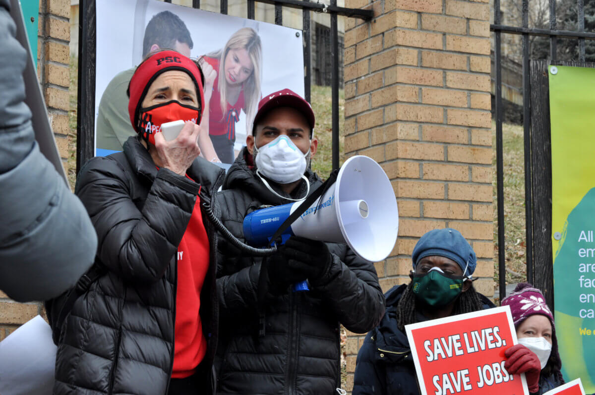CUNY faculty-led protests held in the Bronx promise to continue ramping ...