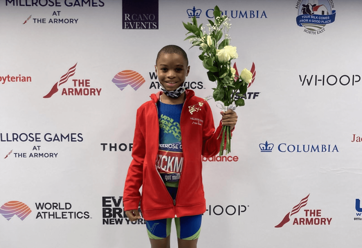 Velocity’s Bryce Hickman brings home ‘Fastest Kid in the World’ medal ...