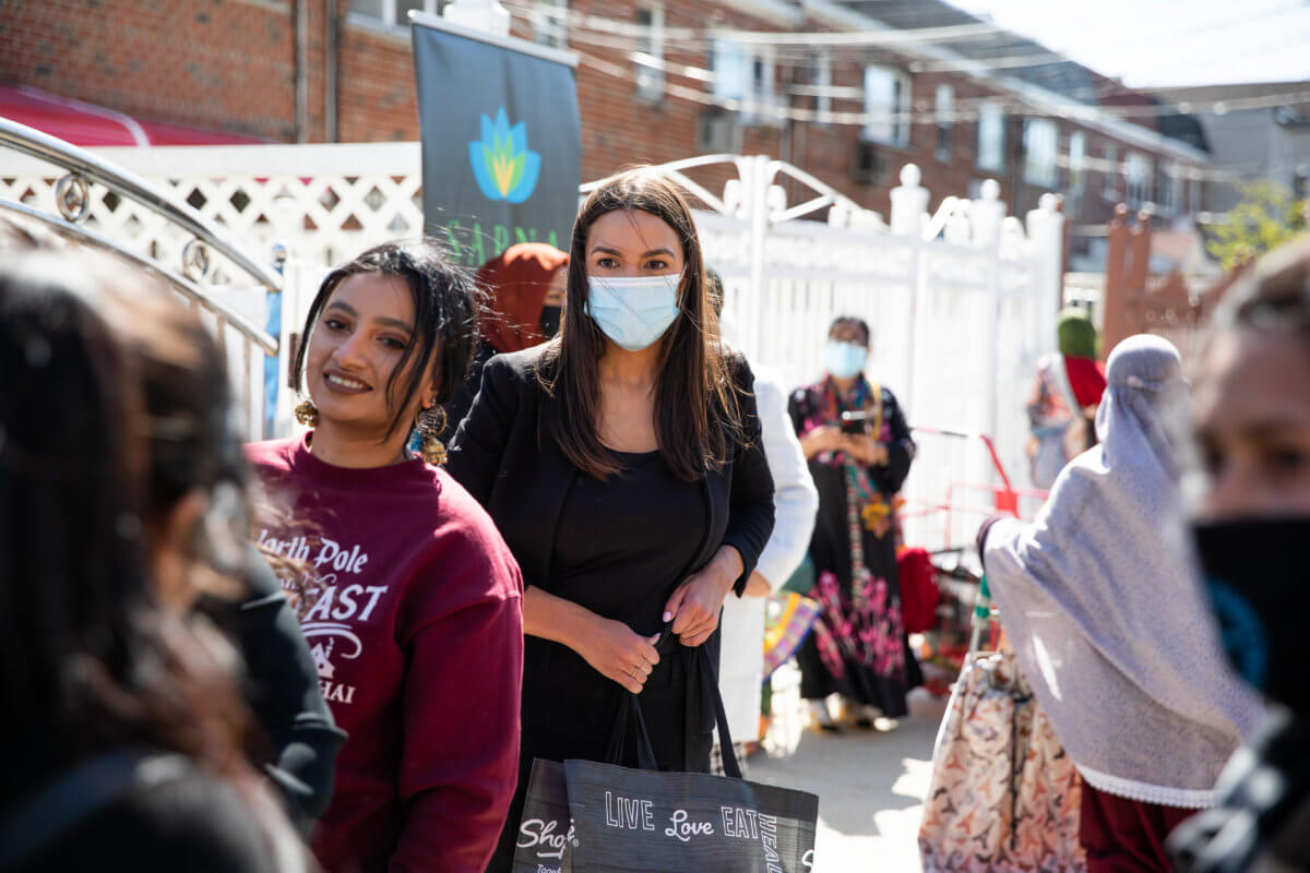 Food insecurity is intertwined with immigration and housing, AOC says ...