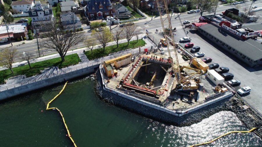 City Island’s 100-year-old water main pipes are upgraded as $34 million ...