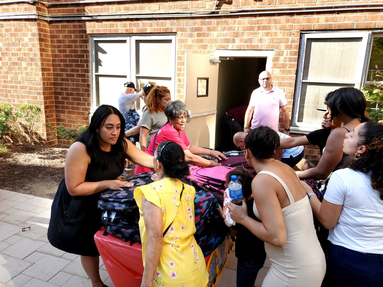 Stevenson Commons holds Family Day event and back to school giveaway ...