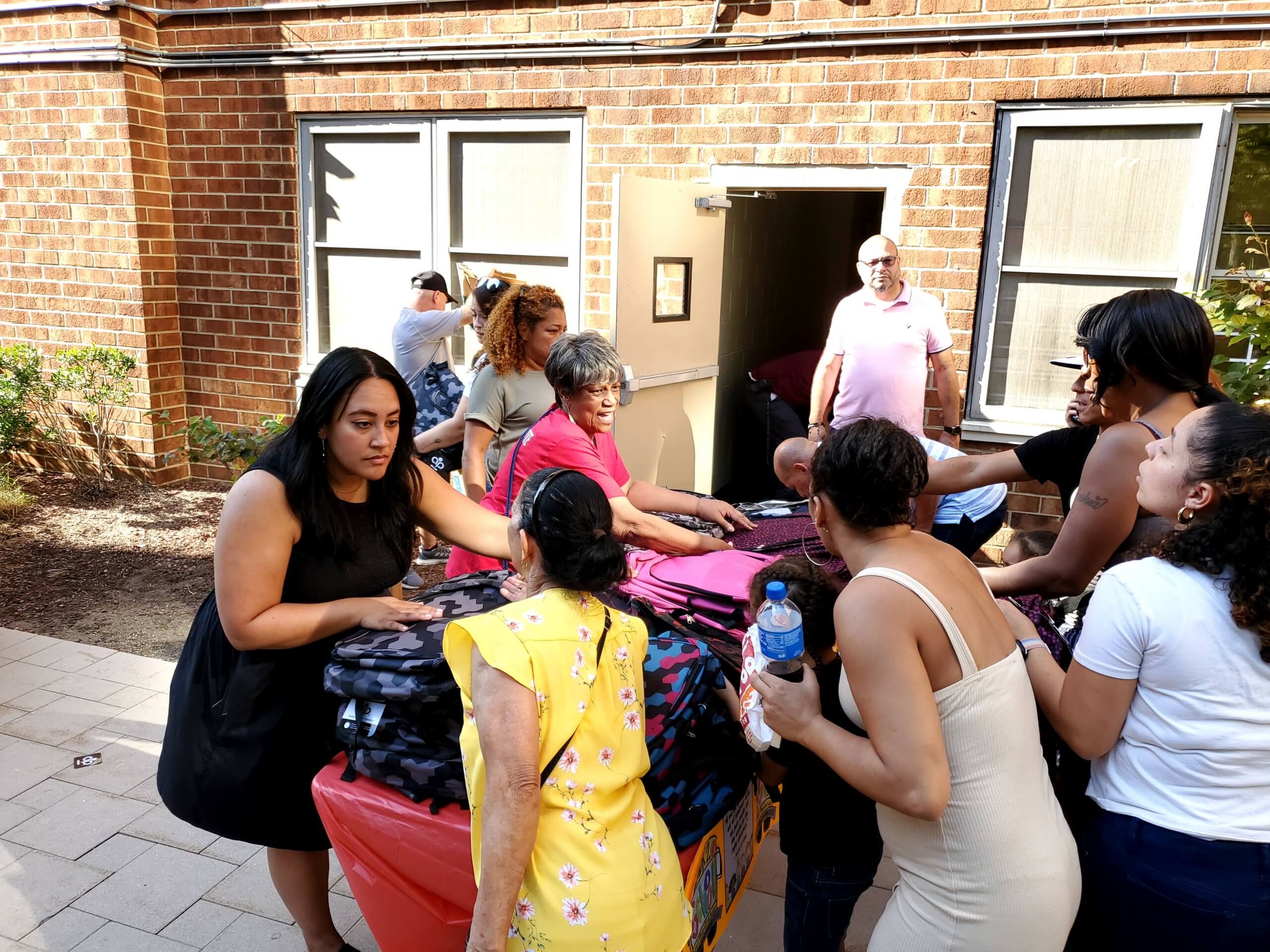 Stevenson Commons holds Family Day event and back to school giveaway ...