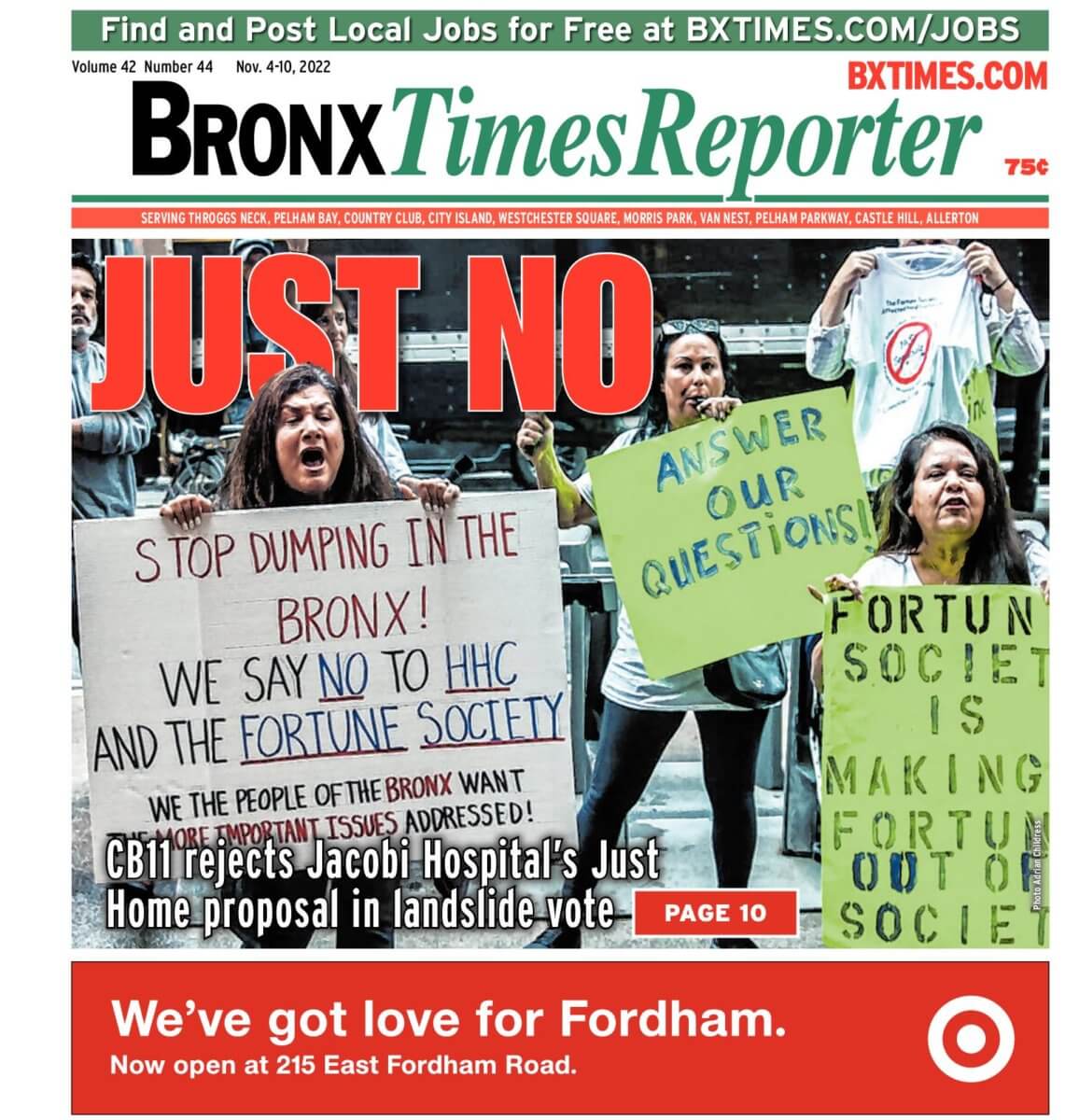 Read the Newspaper Online – Bronx Times