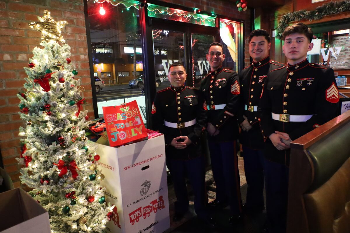 Under new ownership, Wicked Wolf hosts first Toys For Tots holiday ...