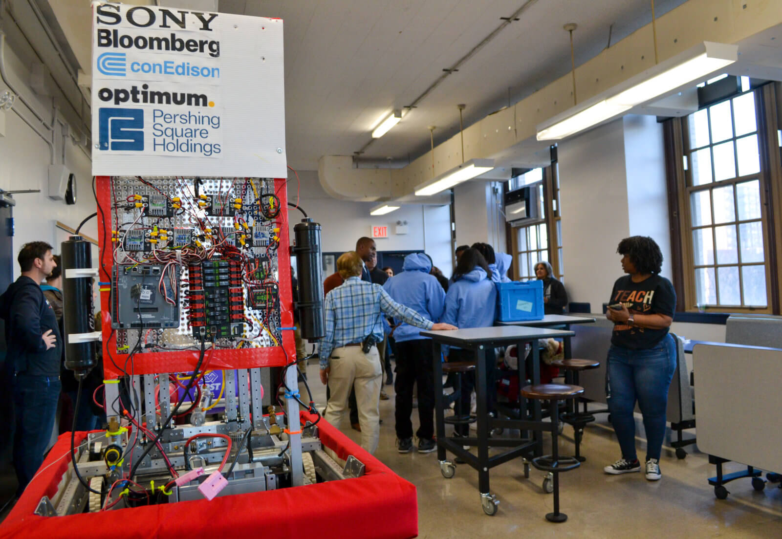 PHOTOS | Robotics team at Computers and Tech High gets ready to compete ...