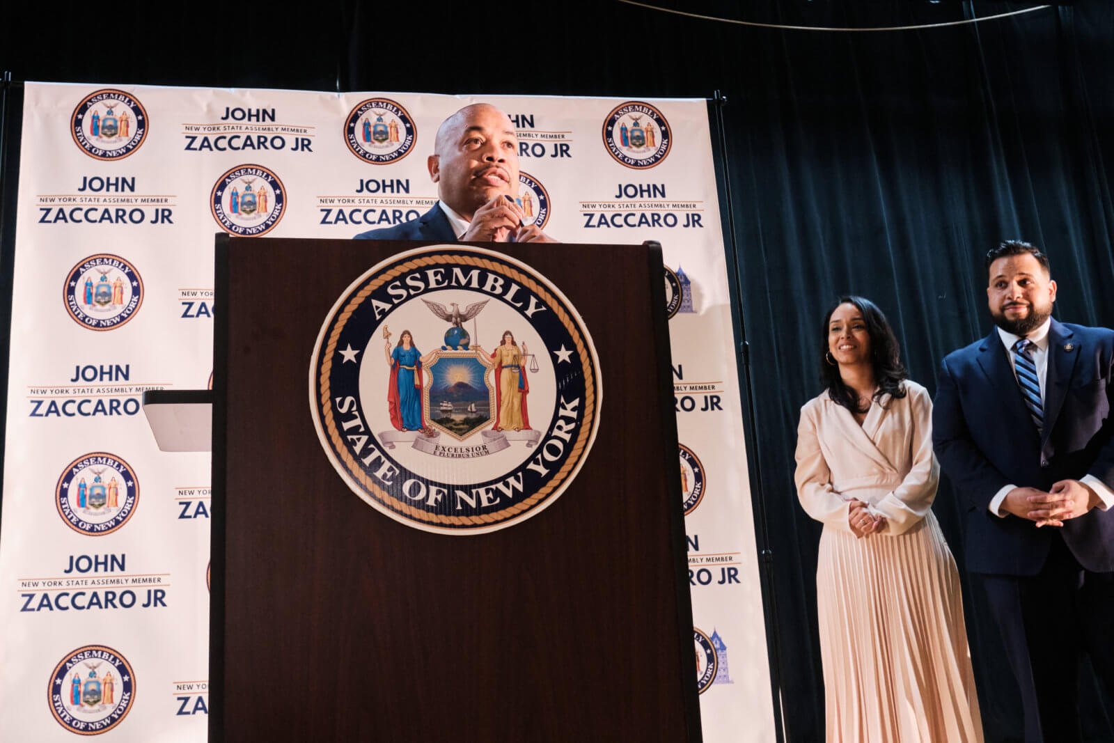 PHOTOS | Zaccaro Jr. sworn into East Bronx Assembly seat at Jacobi ...