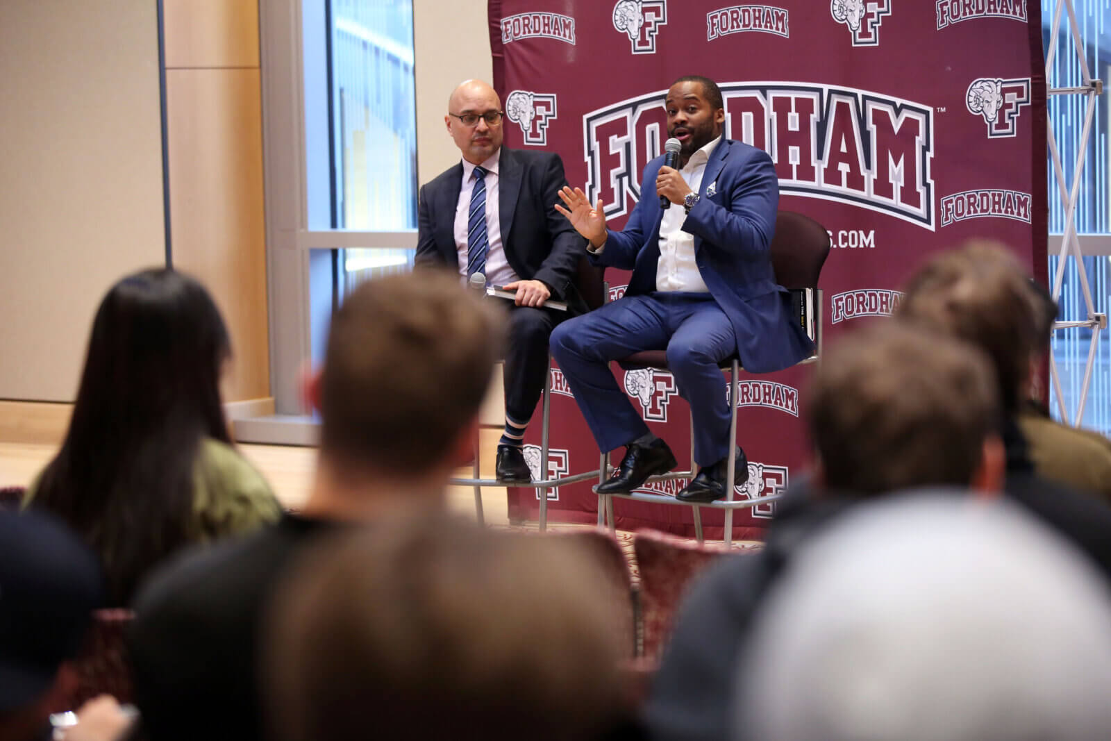 Fordham alumnus returns to discuss new book on navigating the corporate ...