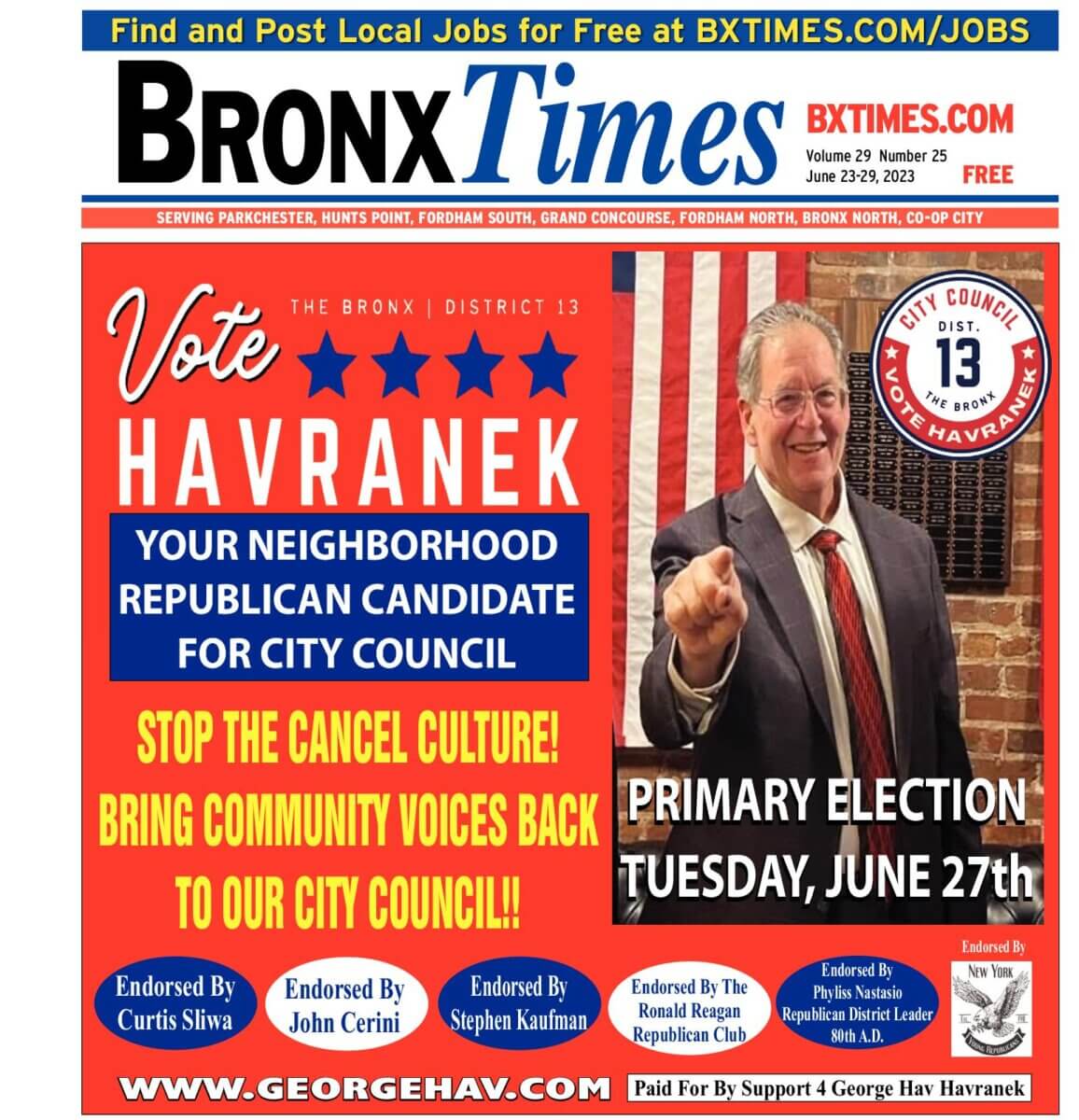 Read the Newspaper Online – Bronx Times