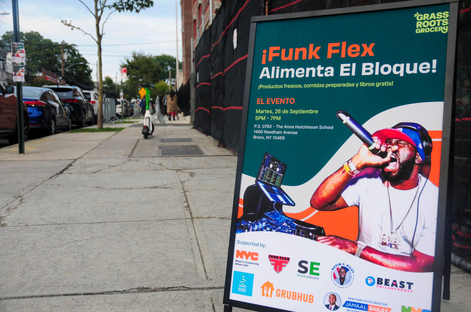 PHOTOS | DJ Funkmaster Flex ‘Feeds the Block’ in Williamsbridge – Bronx ...