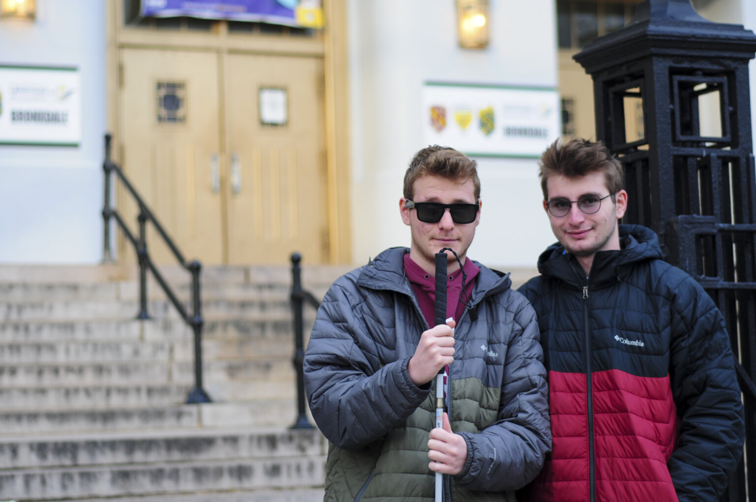 Meet the twins developing an indoor navigation app for the visually ...