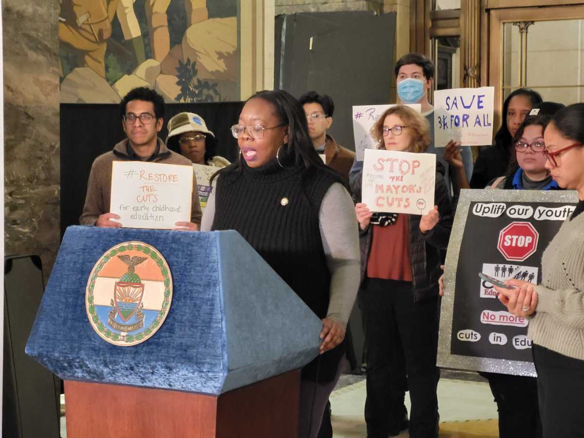 Local community groups, elected officials gather at Bronx Borough Hall ...