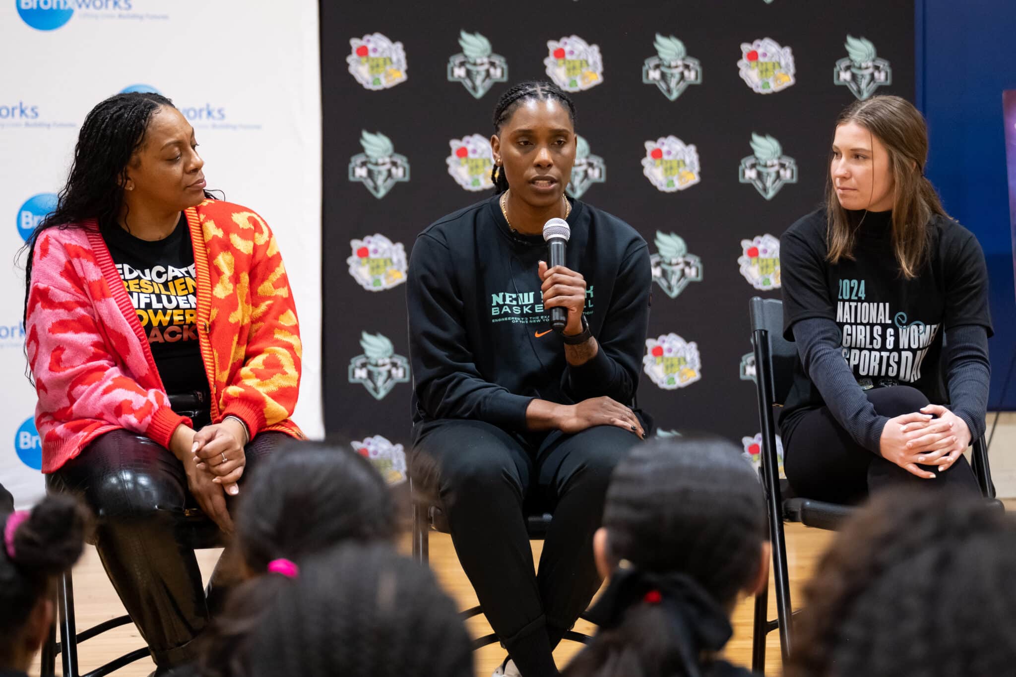 BronxWorks, New York Liberty celebrate women in sports with all-girls ...