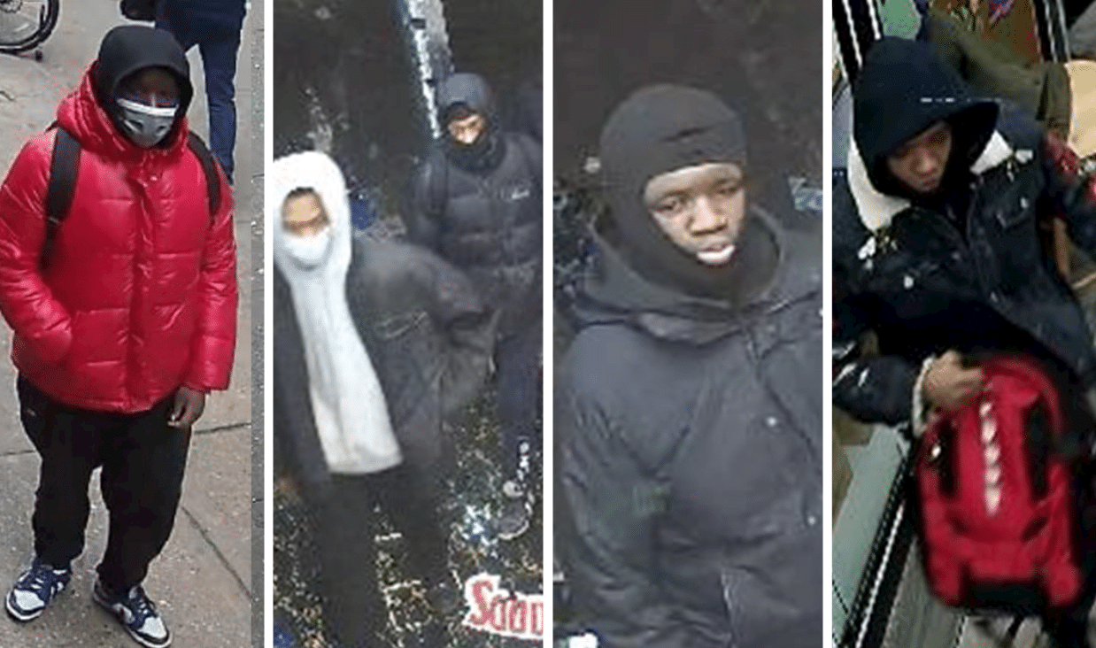 Four Suspects Sought In Three Bronx Convenience Store Robberies Nypd