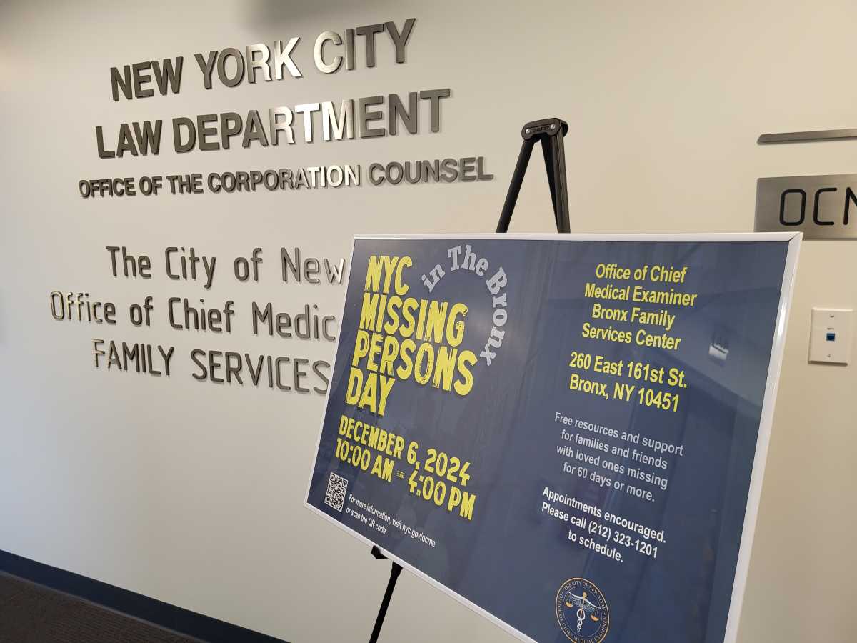 NYC Missing Persons Day event held in Bronx for the first time ...