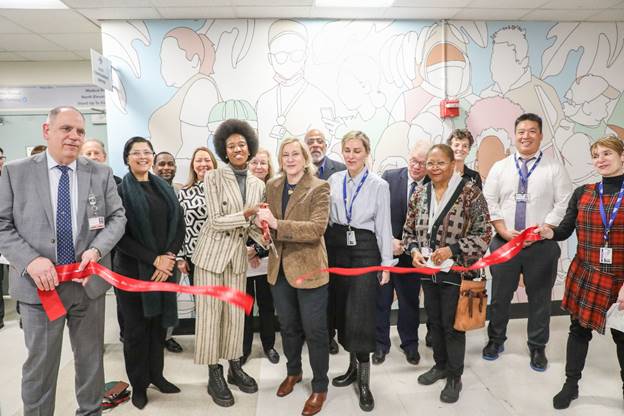 Jacobi Hospital unveils “Healing for All” mural celebrating Bronx ...