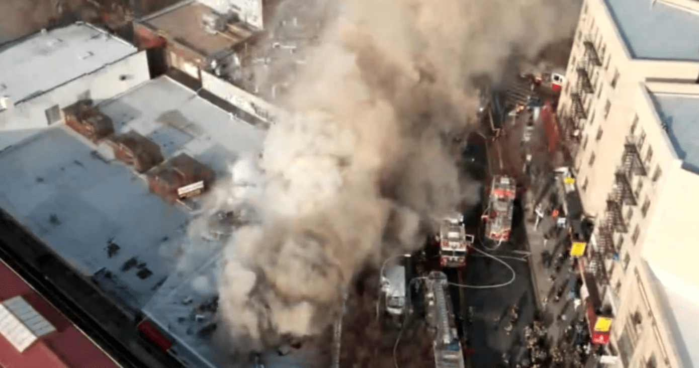 Five-alarm fire damages several University Heights businesses – Bronx Times