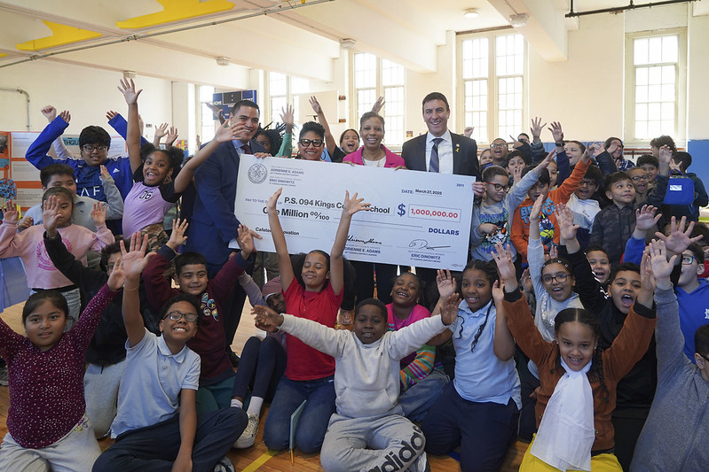 CM Dinowitz and Speaker Adams announce $1M cafeteria upgrade at P.S. 94 ...